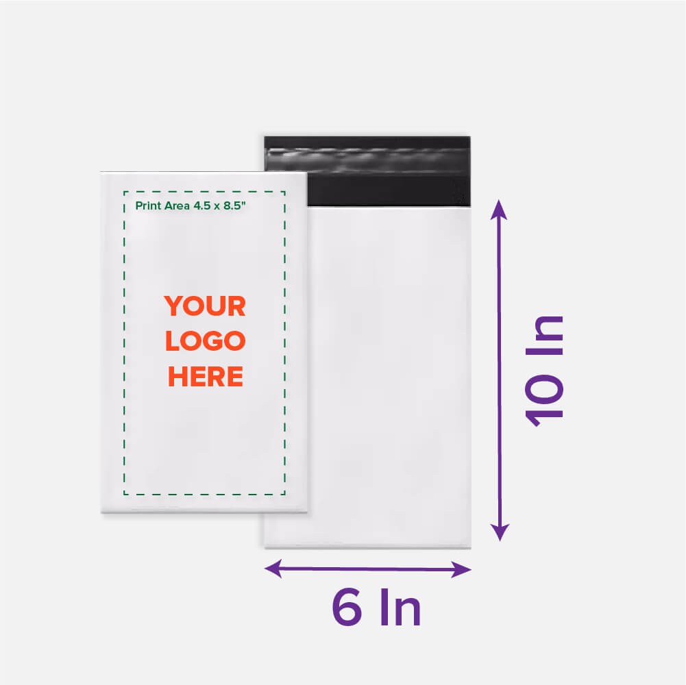 Custom Printed Courier Poly Bags - Customised Tamper Proof Plastic ...