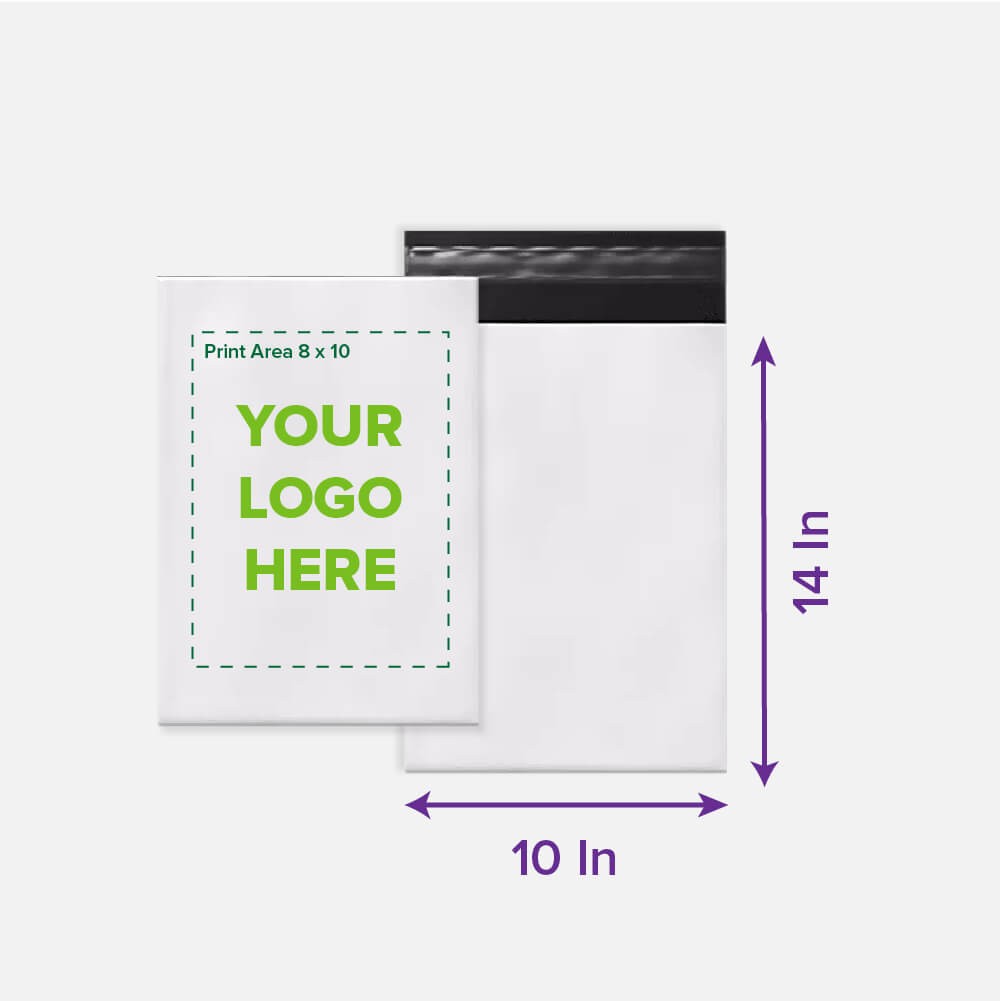 Custom Printed Courier Poly Bags - Customised Tamper Proof Plastic ...