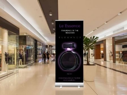 Custom Standee Printing Online - Premium, Economical and Desktop Rollup ...