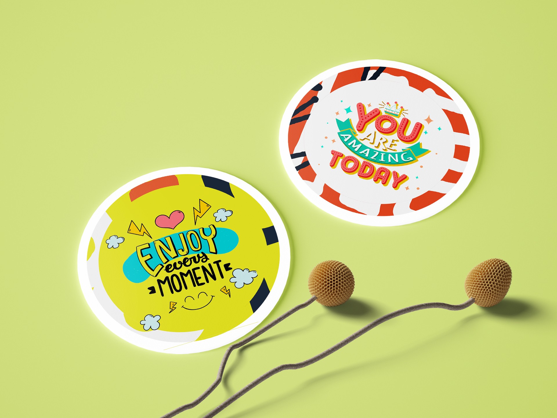 Paper Coasters - Get Custom Printed Table Coasters Online - Printo.in