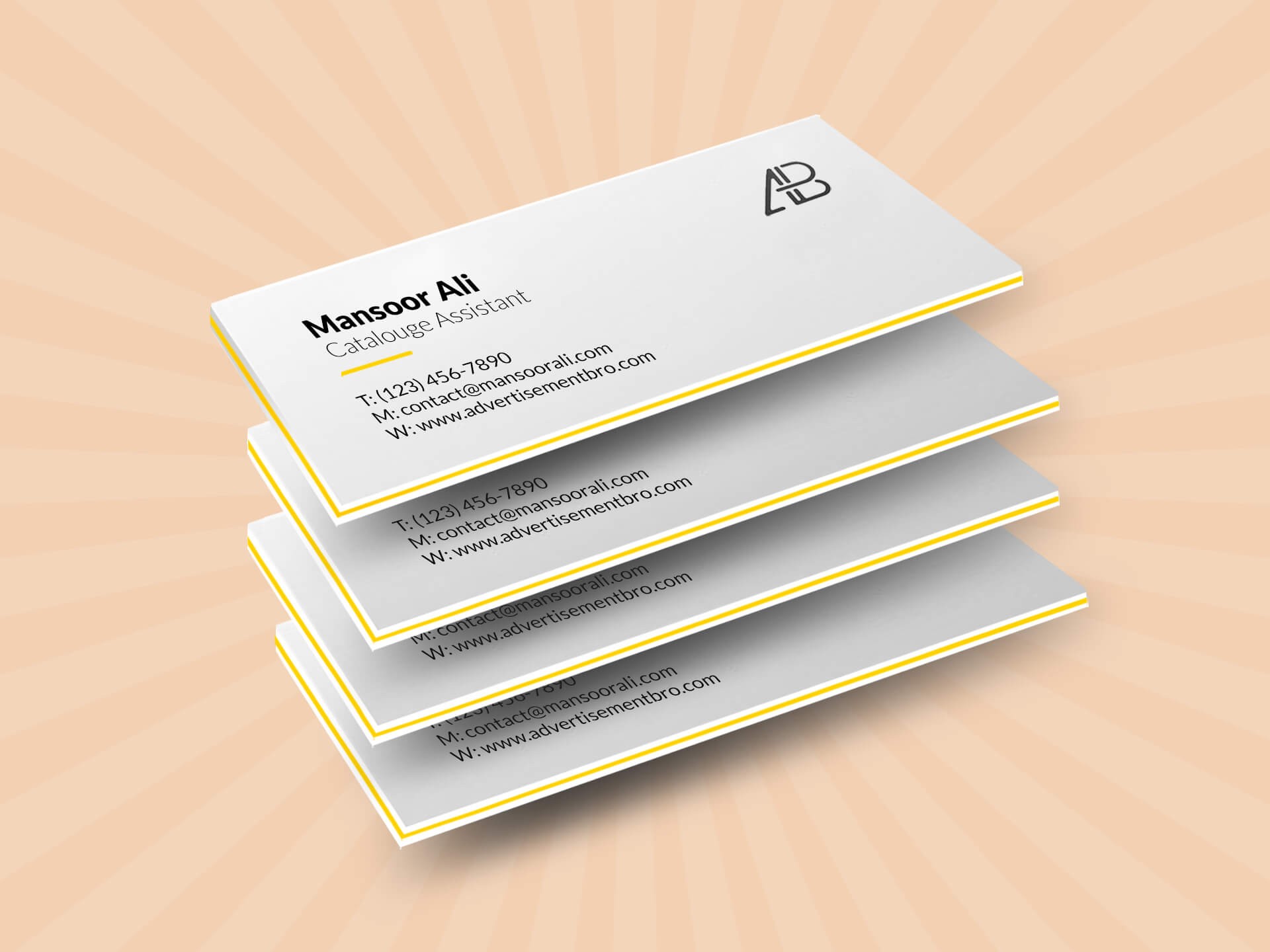 Customizable Sandwich Business Card - Design Your Visiting Cards and ...