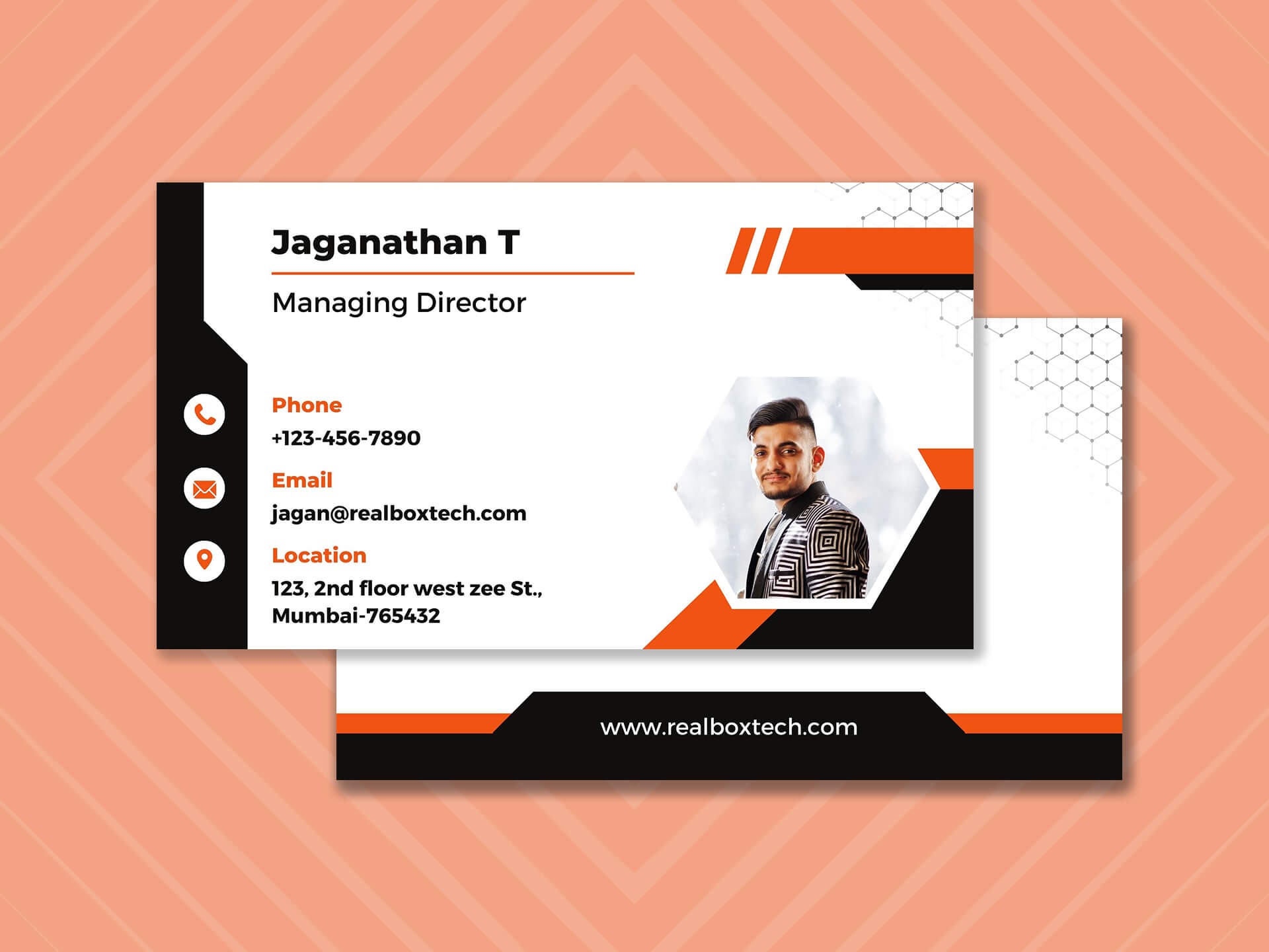 Customizable Rectangle Business Cards With Express Delivery Printo