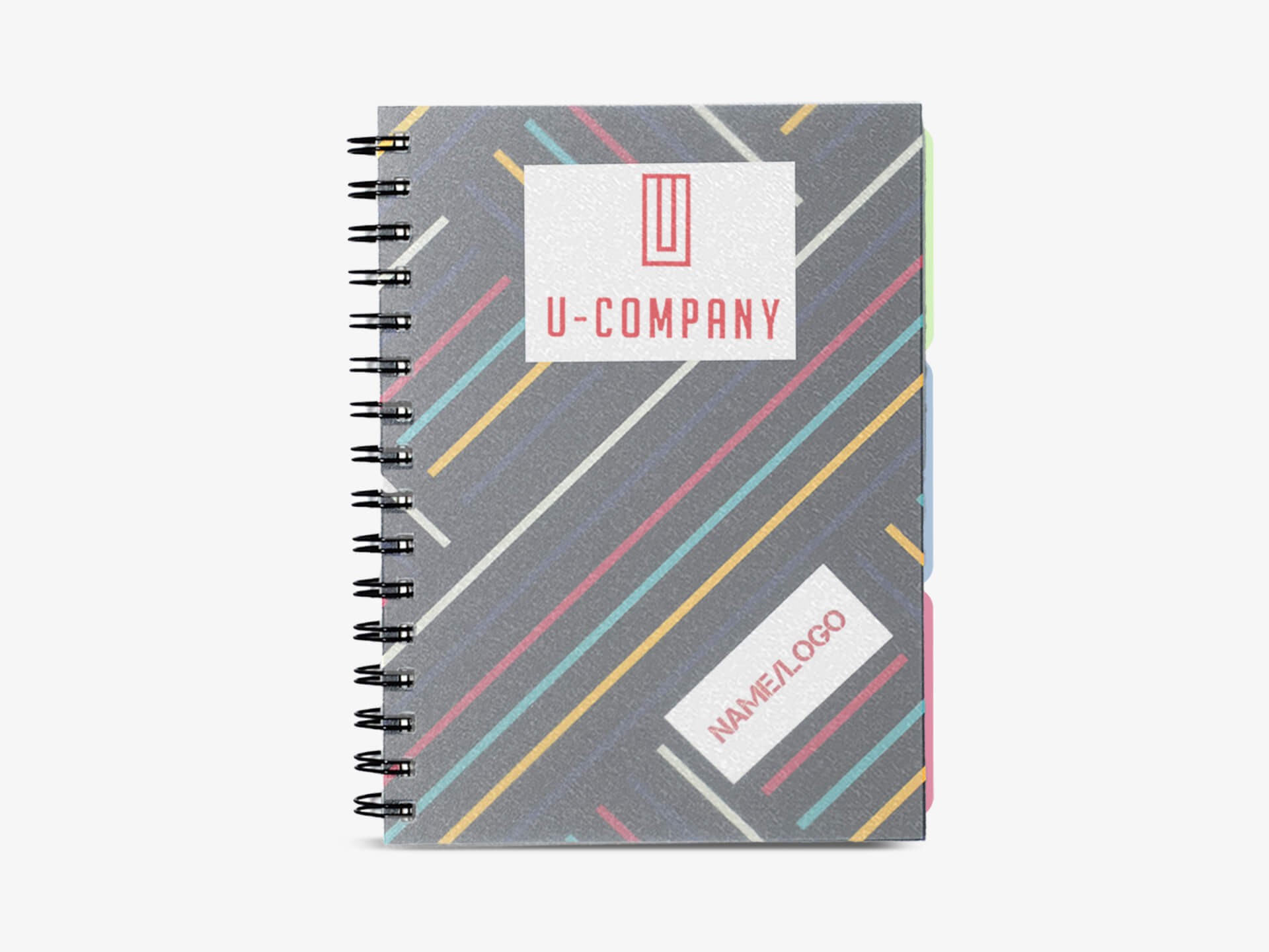 Corporate Softcover Wiro Diaries - Buy Personalized Business Planners ...