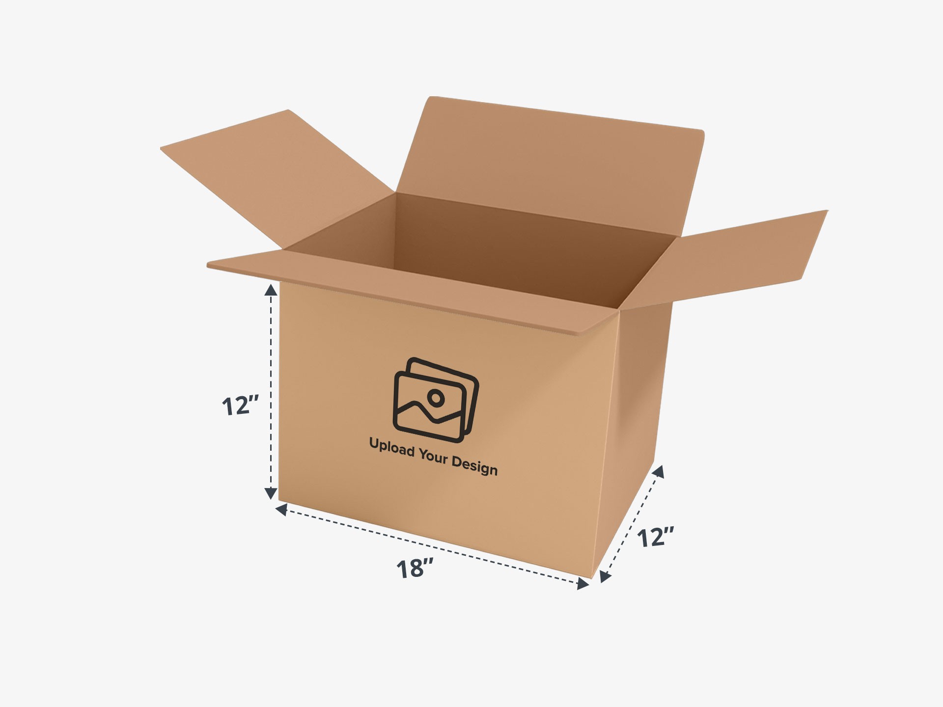 Buy Cartons for Packing Online - 18 x 12 x 12 Inch Shipping Corrugated ...
