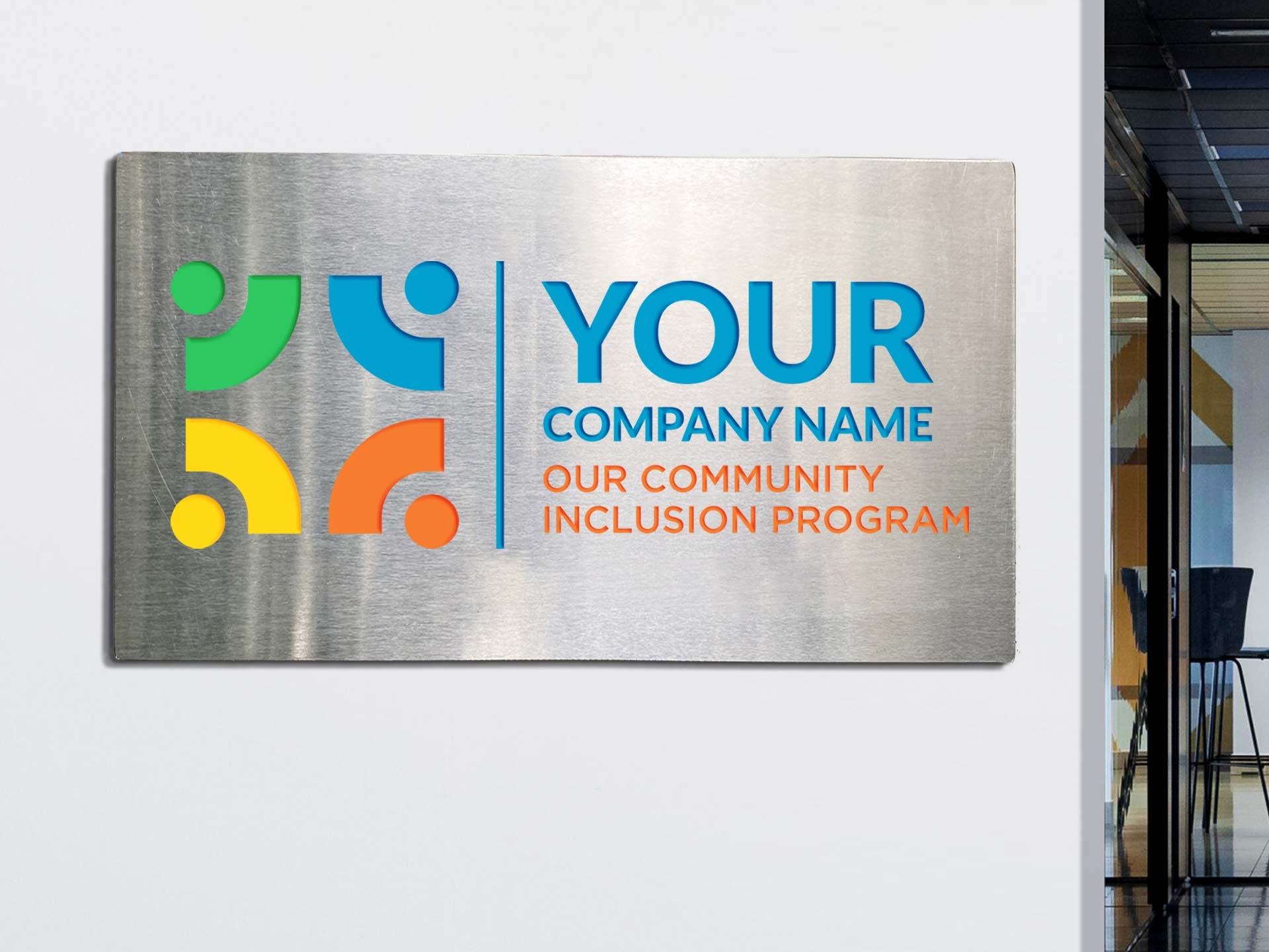 Get Name Plates Custom Engraved Steel Printo in