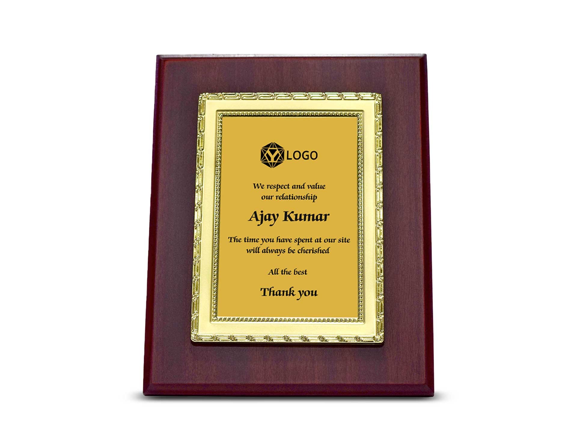 Shield Trophy - Gold | Design Custom Awards Online | Printo