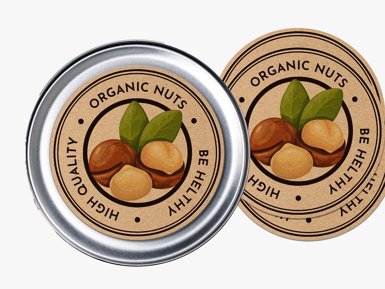 Custom Printed Kraft Labels | Packaging Materials - Printo