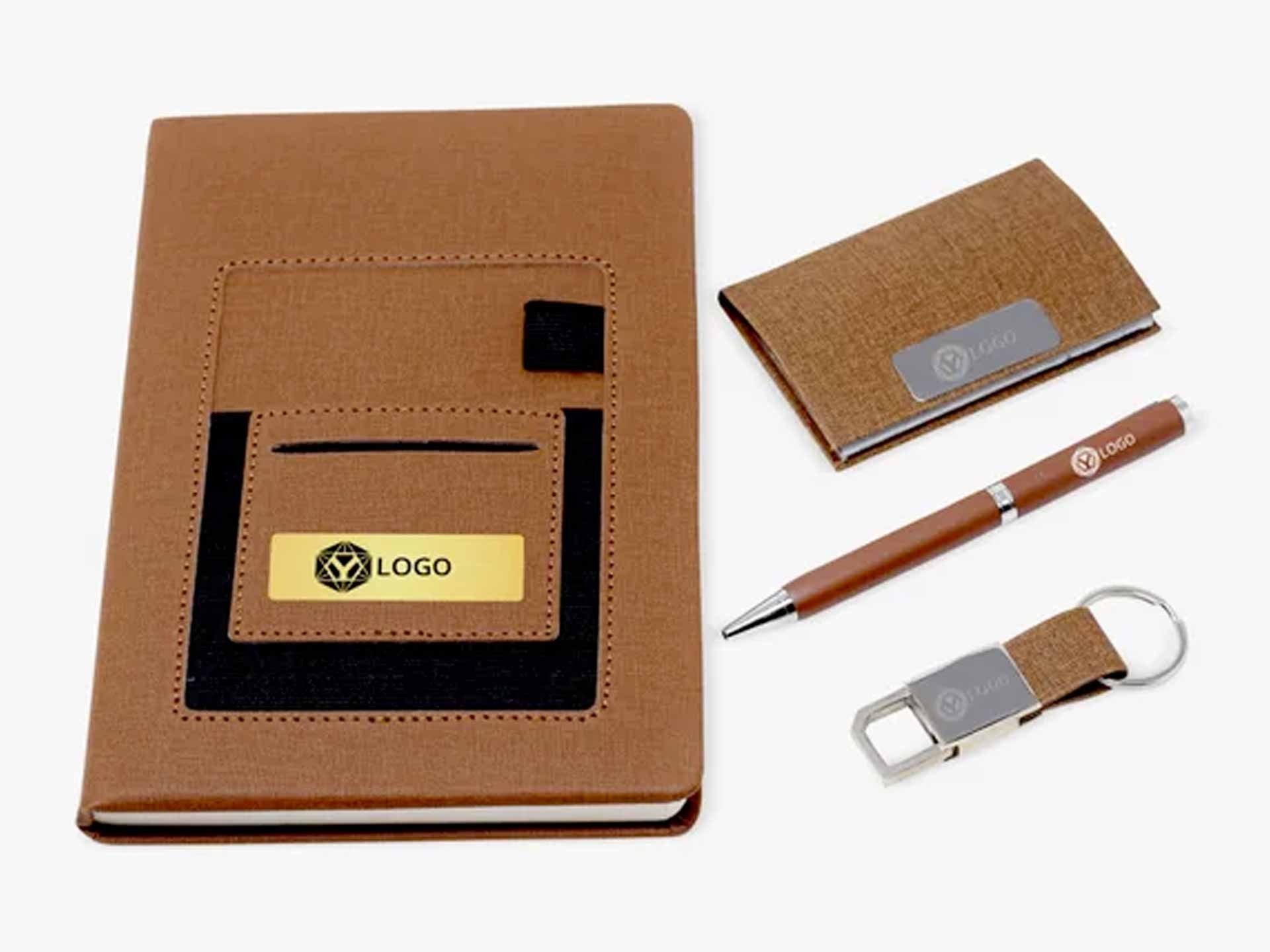 Custom Brown Gift Kit | Personalized Gift Sets - Printo.in