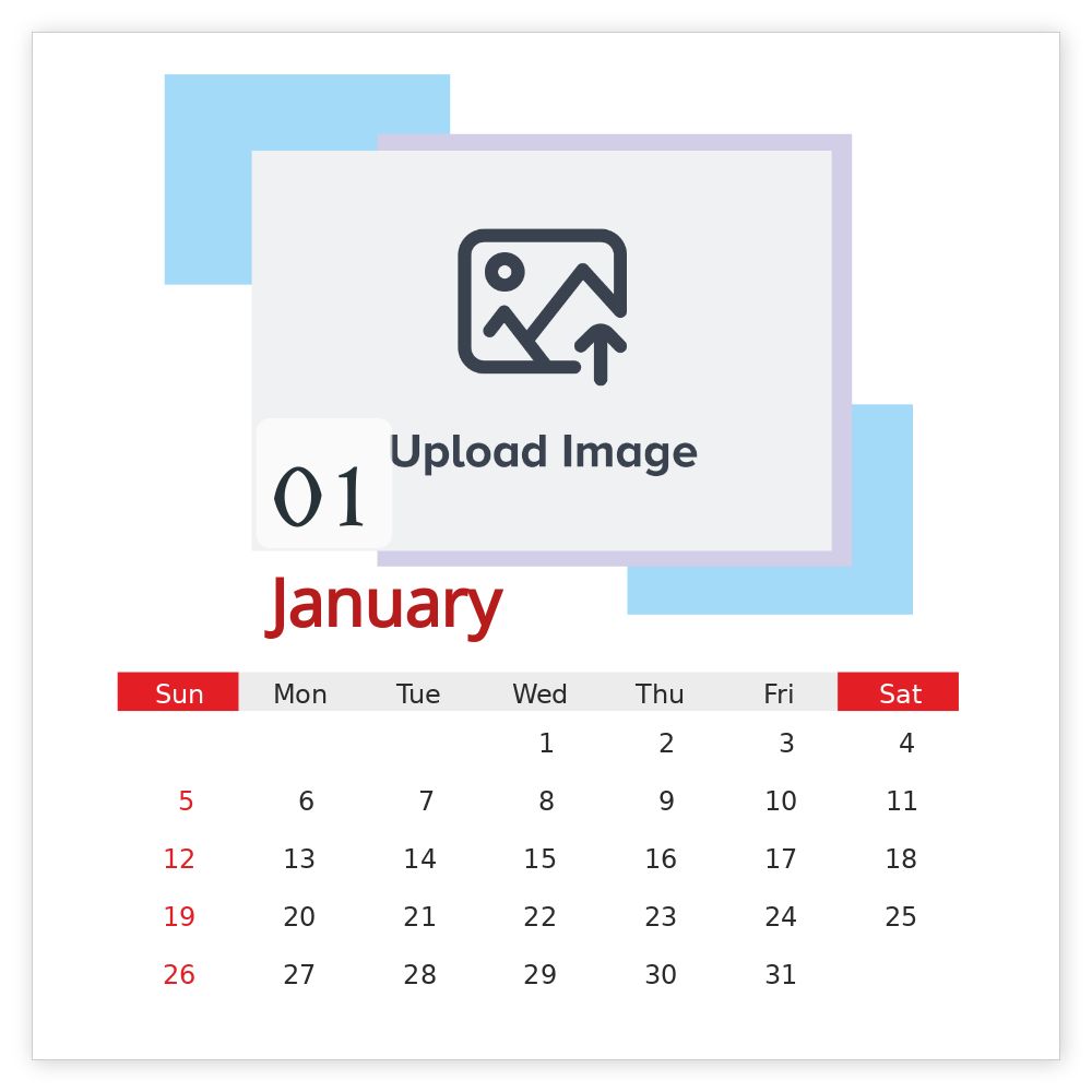 Desk Calendars Designs | Customize Online | Inkmonk